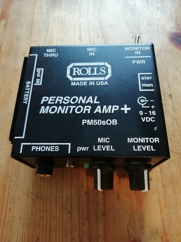 Rolls Personal Monitor Amp + | Reverb