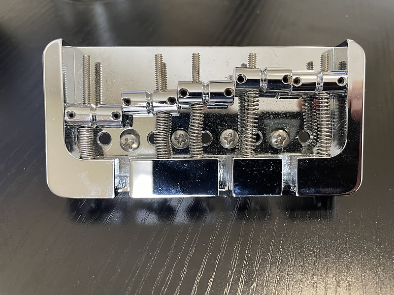 Hipshot bridge B Style 5-string Chrome | Reverb