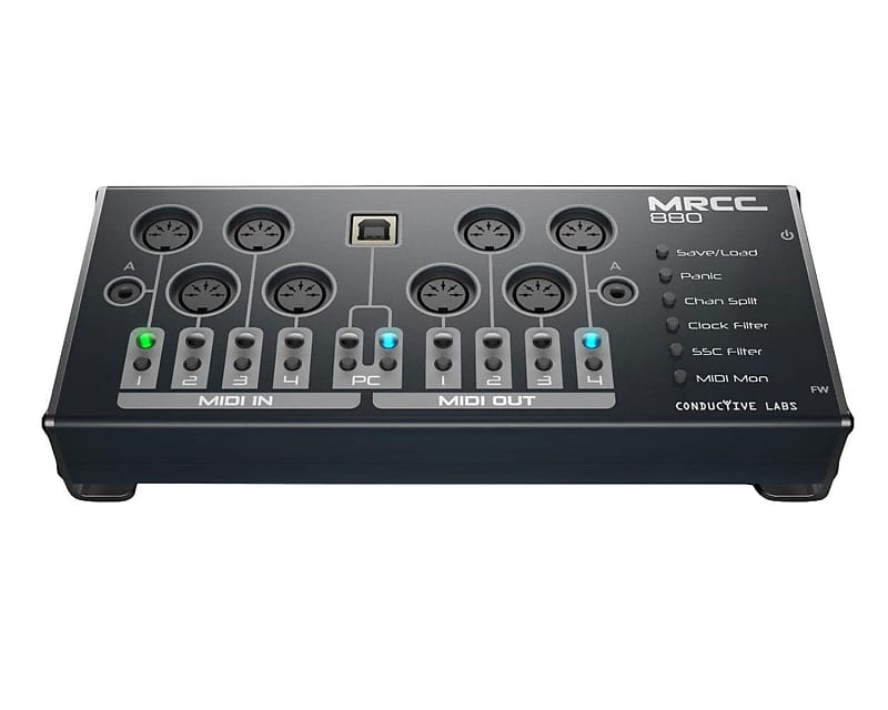 Conductive Labs MRCC 880 MIDI Router and USB MIDI Interface | Reverb