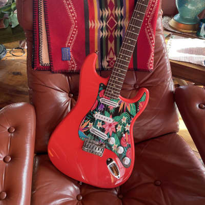 2021 Fender Player Plus Fiesta Red Hardtail Stratocaster | Reverb