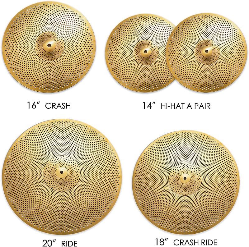 EAST CYMBALS Low Volume Cymbal, Practice Cymbal, Quiet Cymbal | Reverb