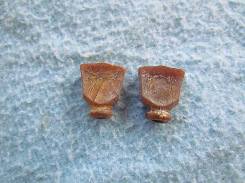 1950's Kluson Single Ring Keystone Tuning Machine Buttons | Reverb