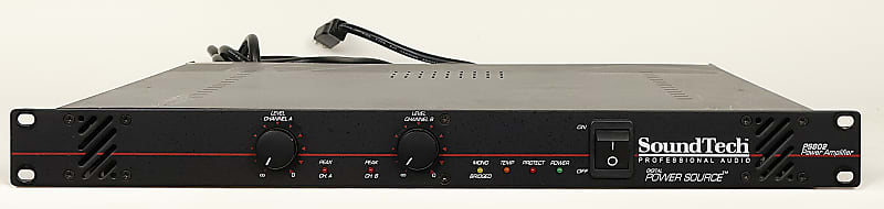 Soundtech Professional Audio Digital Power Source PS-802 | Reverb
