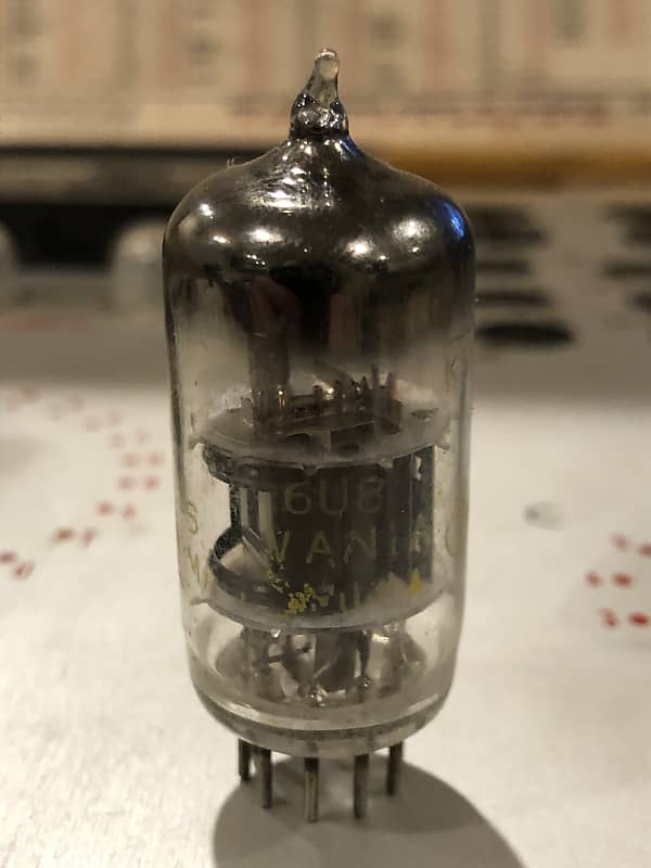 Sylvania 6U8 tube (made in USA) | Reverb