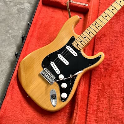 Fernandes Burny Custom Strat 1976 Natural original vintage | Reverb