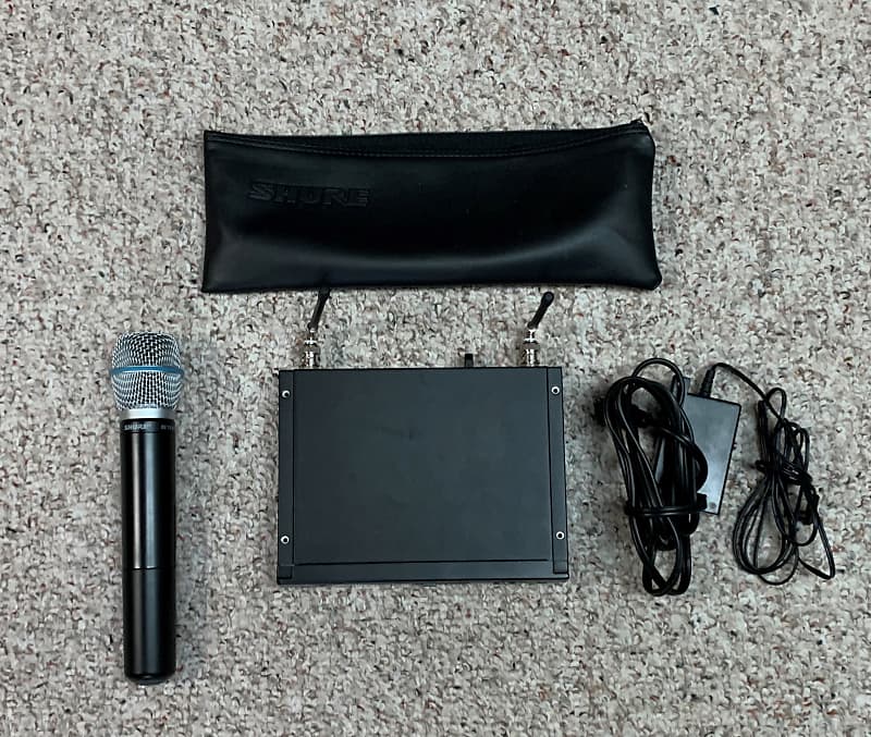 Shure SLX4 / Beta 87A Microphone - Excellent | Reverb