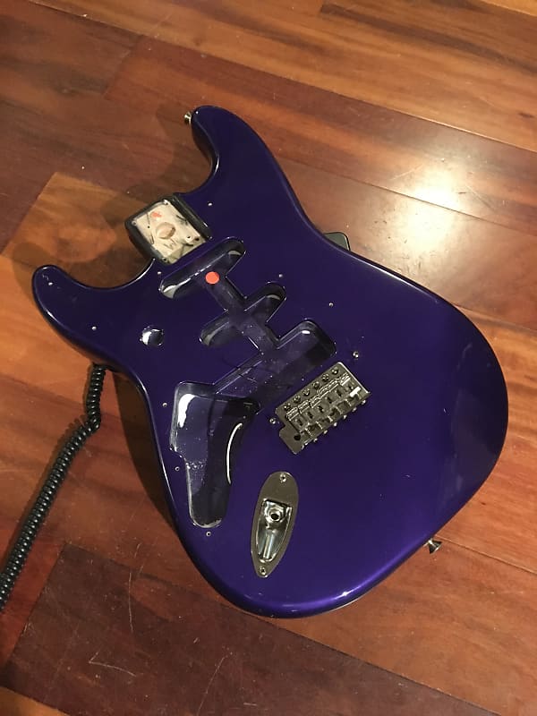 Fender Left Hand Lefty Midnight Blue Purple Strat | Reverb
