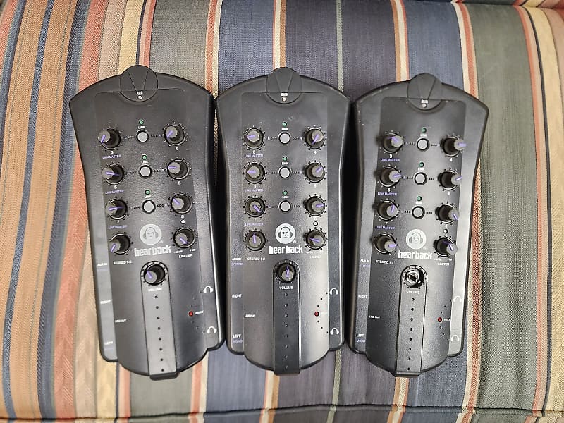 Hear Technologies Hearback In Ear Monitor Boxes (Set Of 3) | Reverb