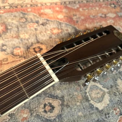 Royall Trifecta Bright Mirror Nickel 12 String Cutaway | Reverb