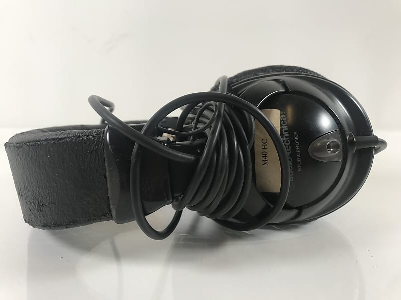Audio Technica Long Cord ATH-M40FS Professional Studio Music | Reverb
