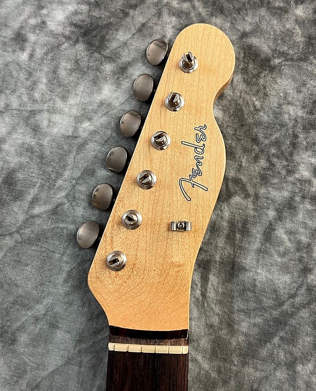 Allparts Telecaster Neck - Finished Neck w/tuners - Licensed | Reverb
