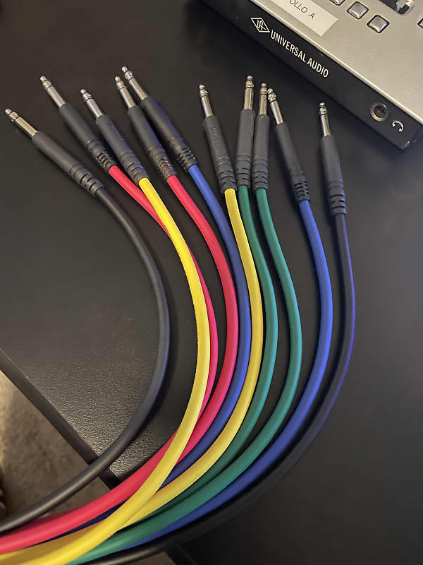 Redco RJM TT Patch Cables 2020s - Multi Color | Reverb