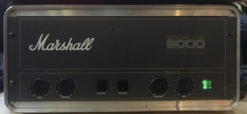 Marshall Series 9000 Stereo tube power amp | Reverb