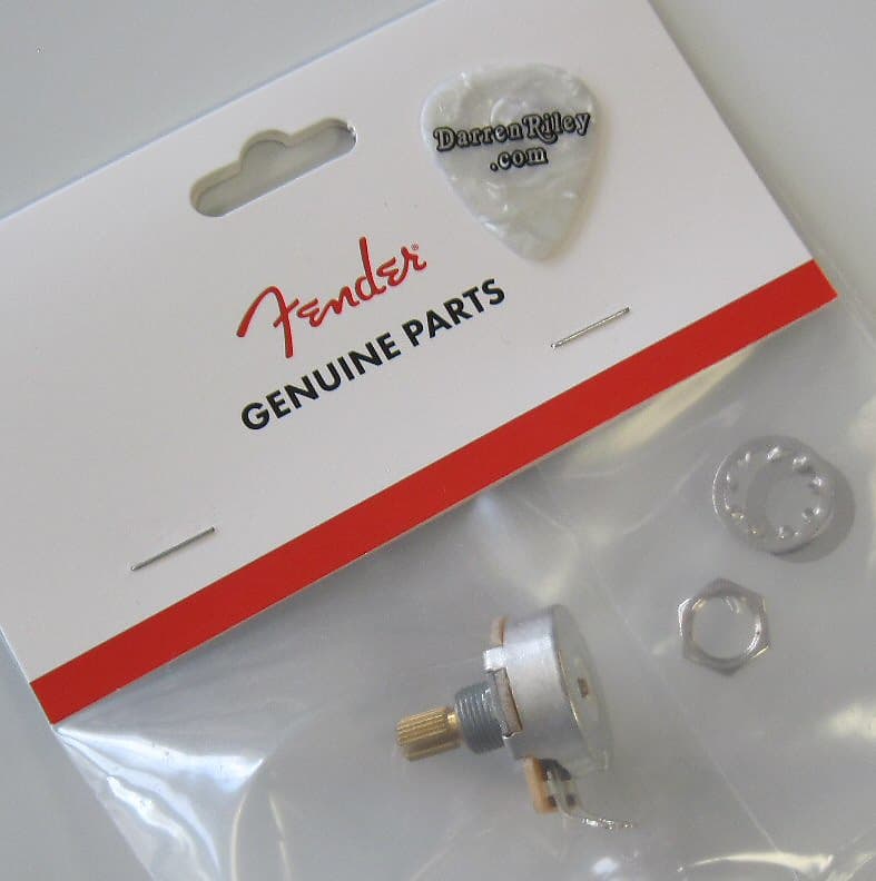 Fender CTS 1 Meg Audio Taper Split Shaft Pot for Jazzmaster | Reverb