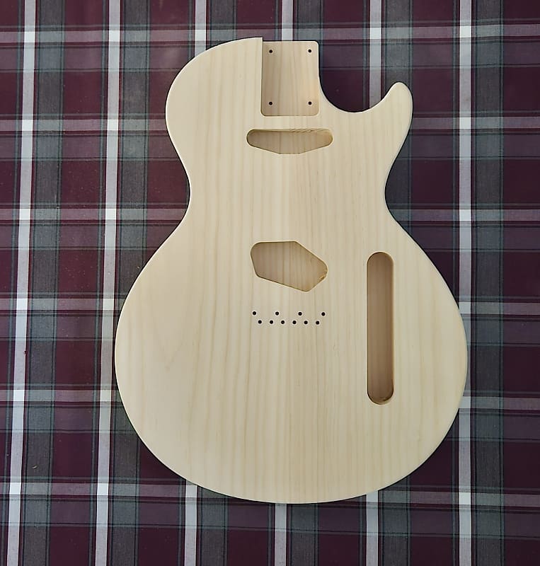 Woodtech Routing - 2 Pc Eastern White Pine Les Paul/Tele - | Reverb