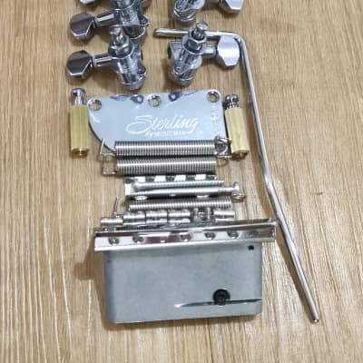 Sterling by Music Man Set Bridge Tuning Machine Heads | Reverb
