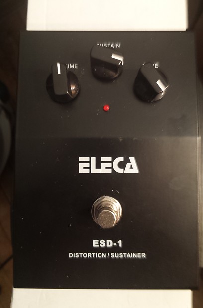 Eleca ESD-1 Distortion/Sustain - Sovtek 7D/8 Big Muff Clone | Reverb