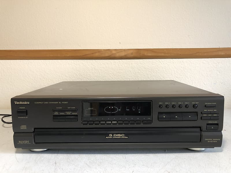 Technics SL-PD887 CD Changer 5 Compact Disc Player HiFi | Reverb