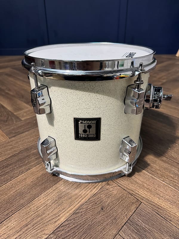 SONOR Force 3003 10” x 9” Rack Tom Drum / White Sparkle | Reverb UK