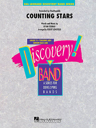 Counting Stars Discovery Concert Band Score & Parts | Reverb