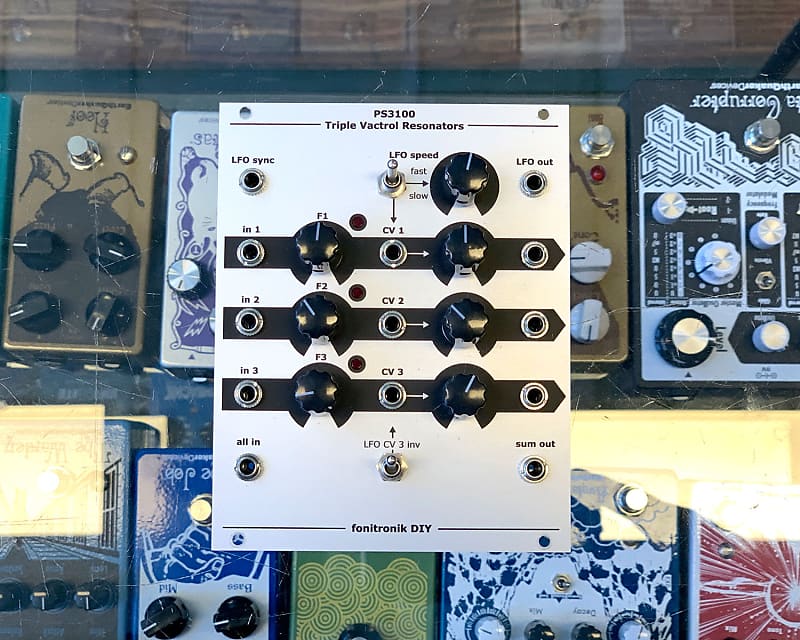 Fonitronik PS3100 Triple Vactrol Resonators - Assembled | Reverb