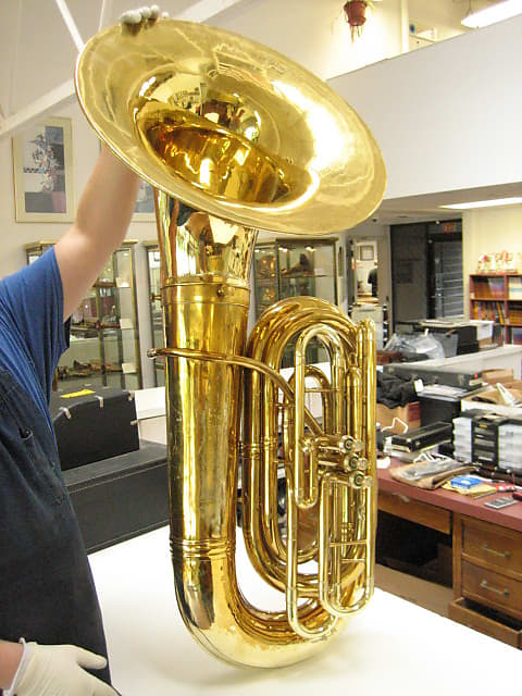 King 2340 Bell-Front BBb Tuba 1998 Brass Lacquer | Reverb