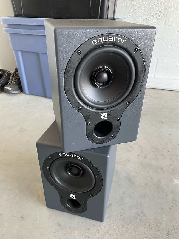 Equator D5 Powered Studio Monitors 2012 - Grey | Reverb