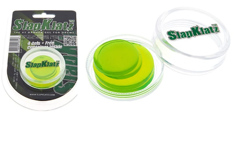 SLAPKLATZ SLAP 2324 C AG GEL PADS ALLIEN GREEN - sordine gel | Reverb