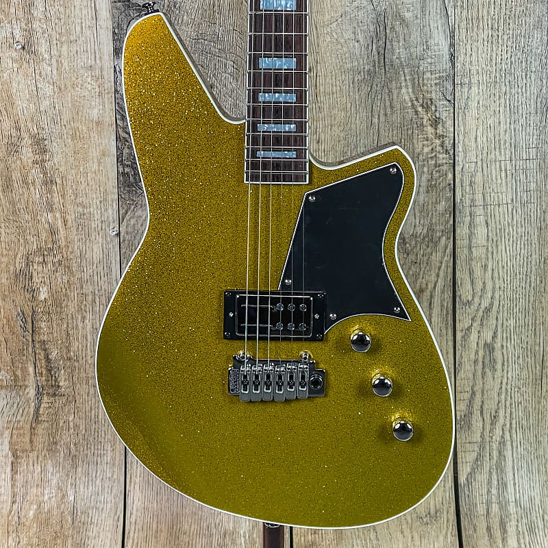 Reverend Bayonet Custom RA Gold Sparkle RW Tone Shop | Reverb