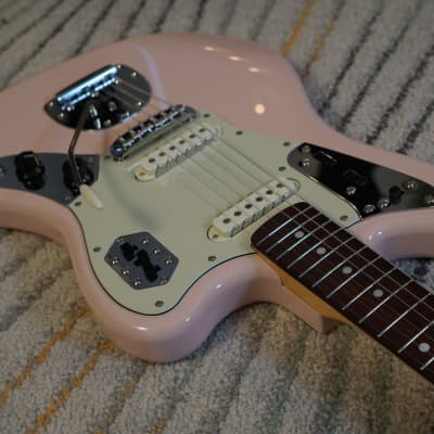2023 Fender FSR Shell Pink Jaguar 60's with Matching | Reverb