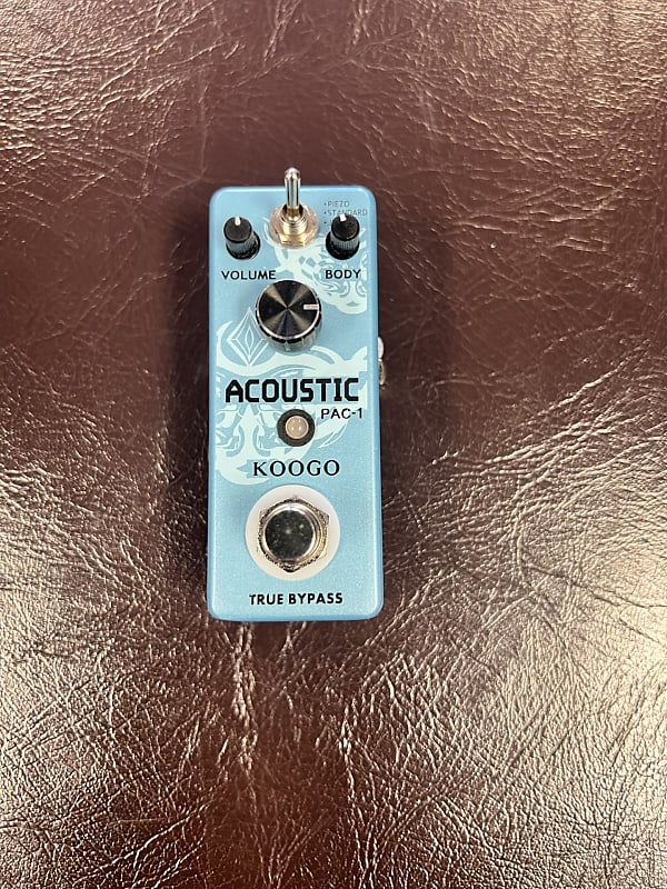 -USED- Koogo Acoustic Guitar Simulator Pedal | Reverb