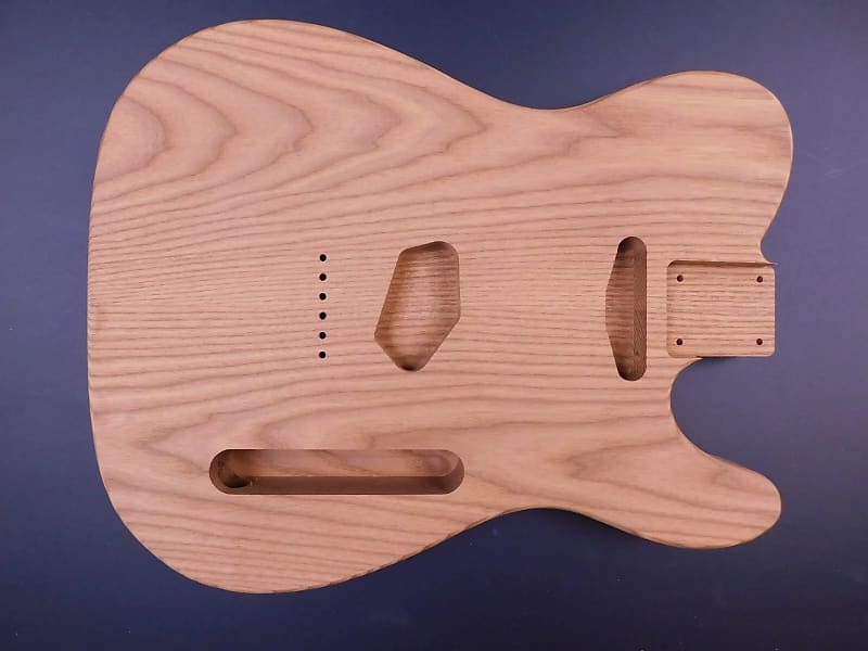 Roasted Ash 2 Piece Telecaster Body - Unfinished | Reverb