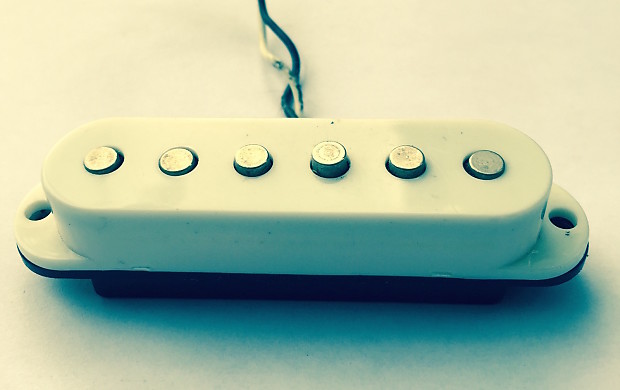 Harmonic Design USA Vintage Plus Strat White Bridge Pickup | Reverb