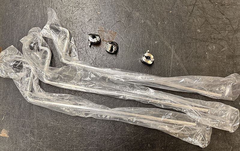 DW Drums Resonant Floor Tom Legs Chrome Finish w/Memory Locks | Reverb