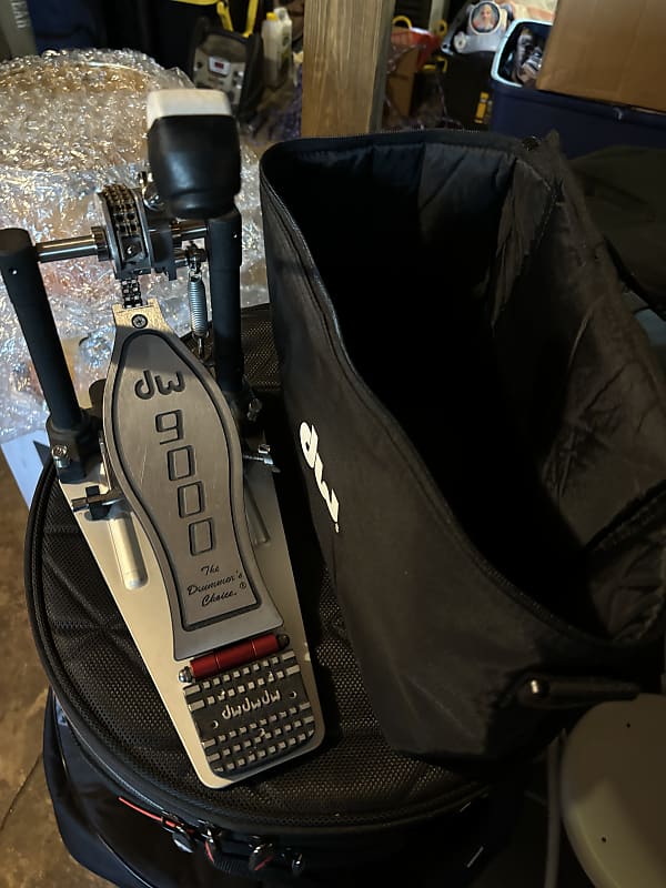 DW Bass drum pedal Chrome 9000 | Reverb