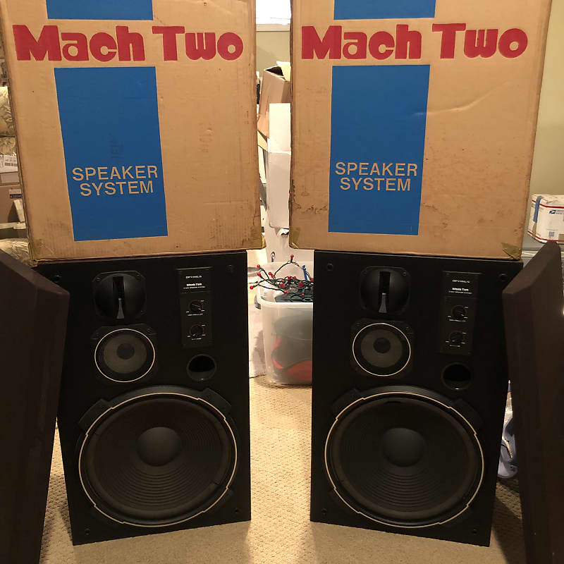 Optimus (Realistic) Mach Two Speakers 15" 160W 3-Way 1984 | Reverb