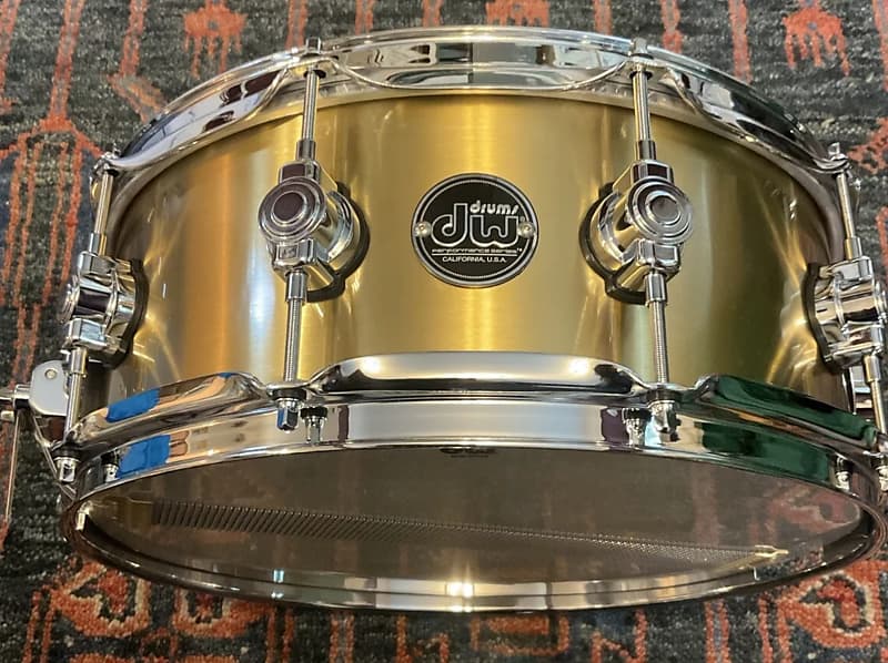 DW Performance Series Brass Snare Drum - 5.5 x 14-inch | Reverb
