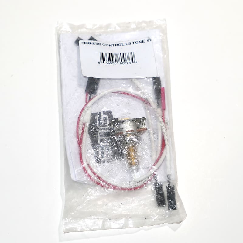 EMG 25k Solderless B124 Long Split Shaft Tone Control Pot Pot | Reverb