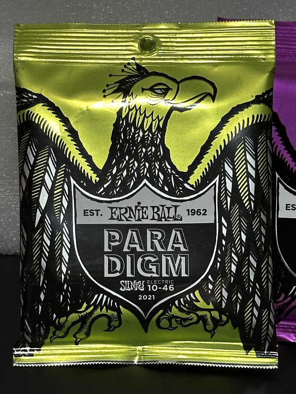 Ernie Ball Paradigm Slinky Electric Guitar Strings 10-46 | Reverb