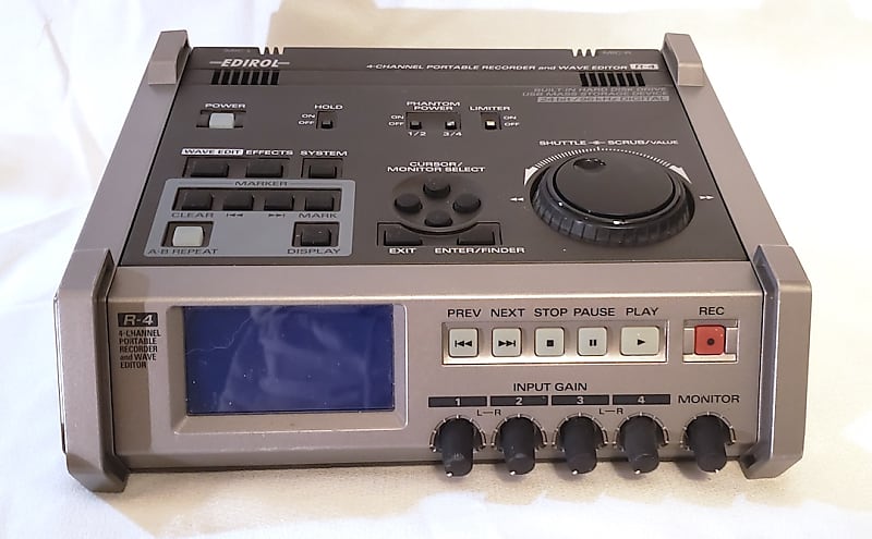 Edirol R-4 4-Channel Portable Hard Disk Audio Recorder/ Wave | Reverb