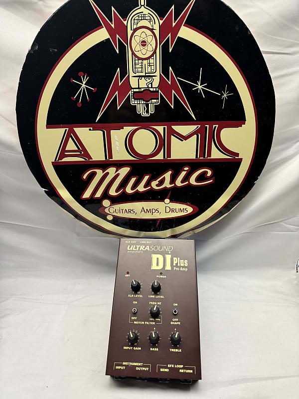 UltraSound Amplifiers DI Plus Pre-Amp Preamp Ultra DI Direct | Reverb