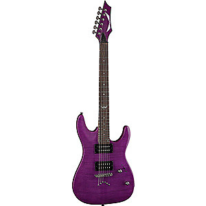 Dean Custom C350 - Trans Power Purple 6-string Electric | Reverb