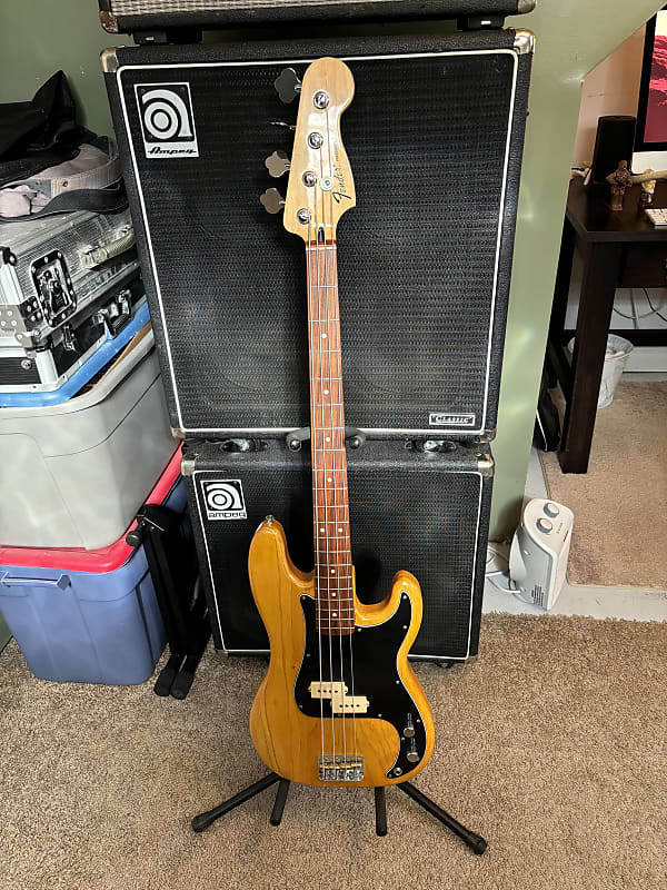 Fender Precision Bass Partscaster Frankenbass - Natural | Reverb
