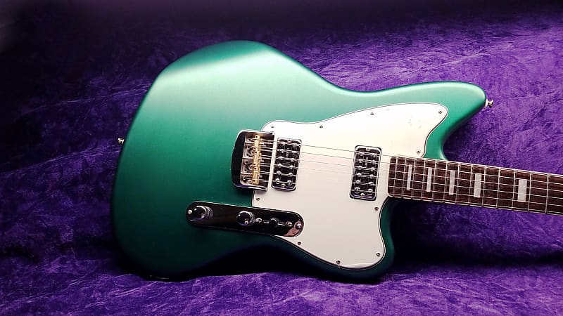 Custom Jazzmaster Guitar w TV Jones, Blocks Binding, Rosewood | Reverb