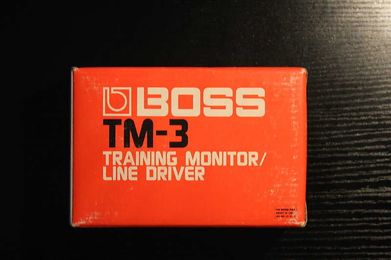 Vintage Boss TM-3 Training Monitor Line Driver 1990s | Reverb