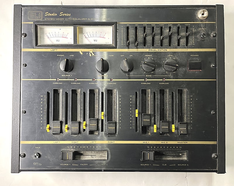 ELI SL-2000 1988 - Black metal | Reverb