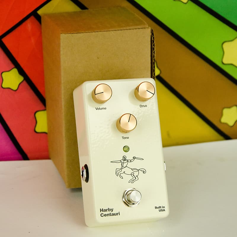 Harby Pedals Centauri Overdrive Effect Pedal | Reverb