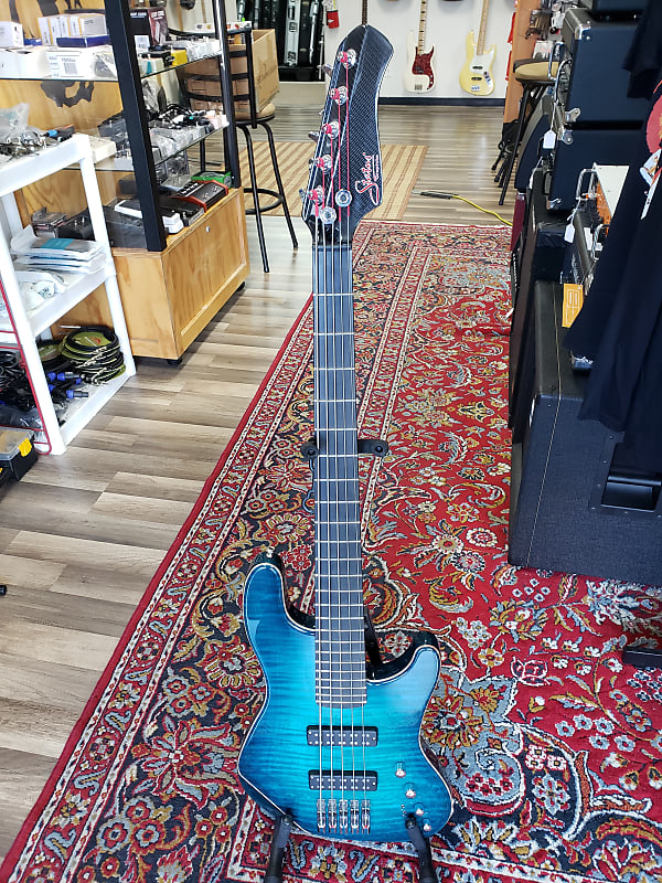 Status Graphite T Bass - Blue | Reverb