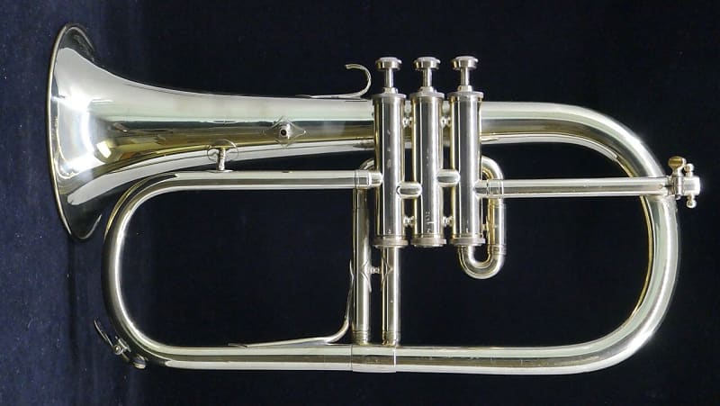 Pre-Owned Elkhart Flugelhorn in Lacquer (Couesnon Stencil) | Reverb