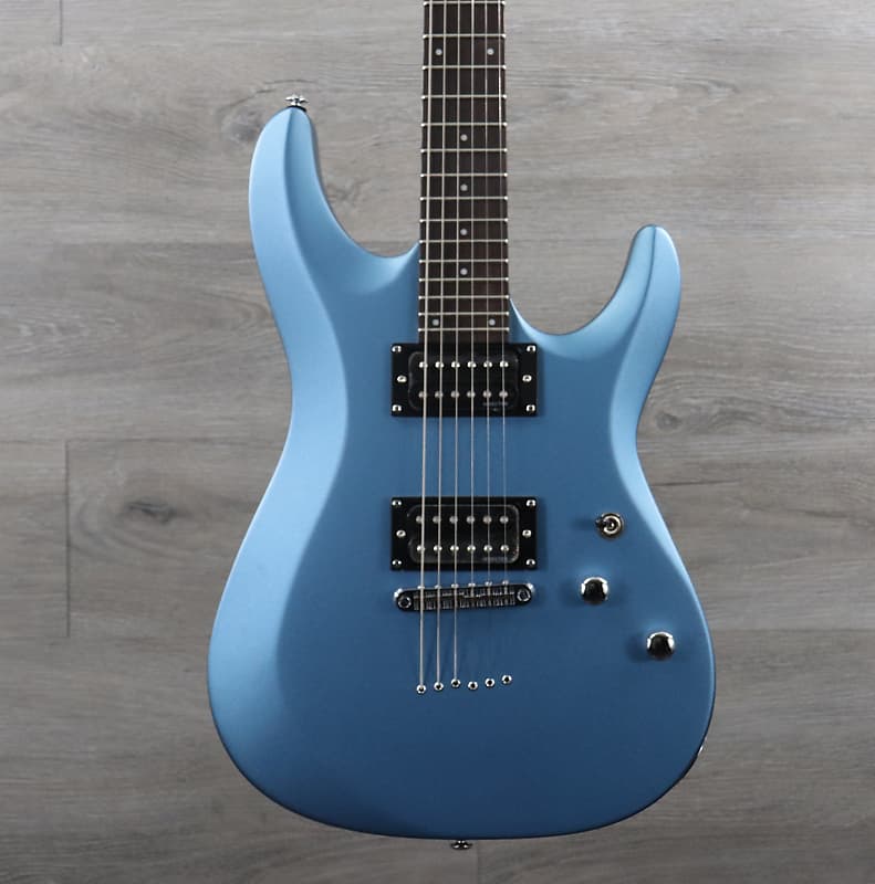 Schecter C-6 Deluxe Satin Metallic Light Blue | Reverb